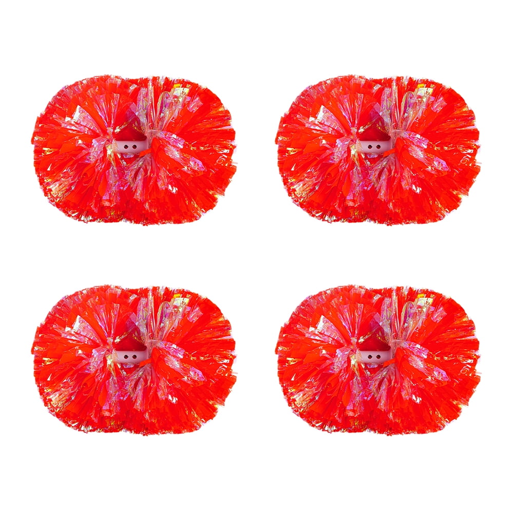 4Pcs Cheerleading Pom Poms Handcrafted Cheer Poms for Competitions ...