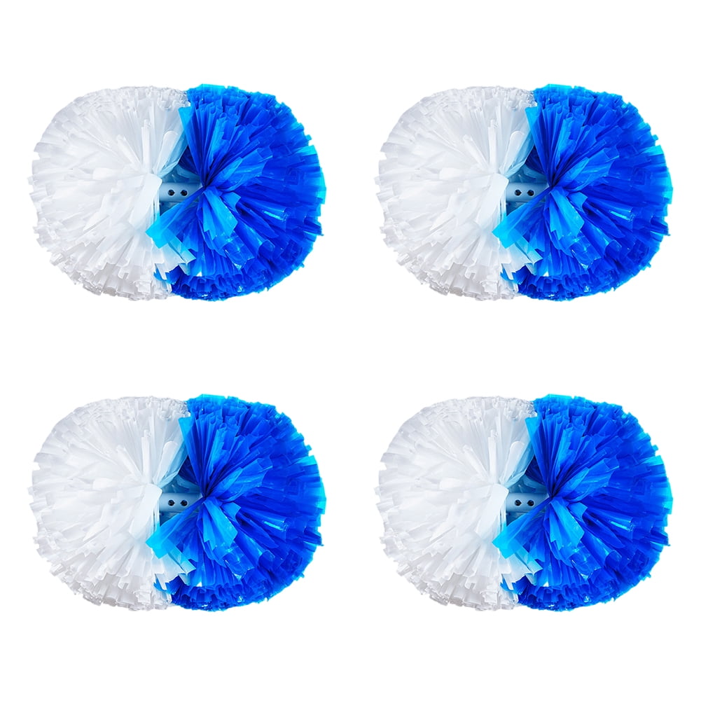 4Pcs Cheerleading Pom Poms PE Handcrafted Cheer Poms for Competitions ...
