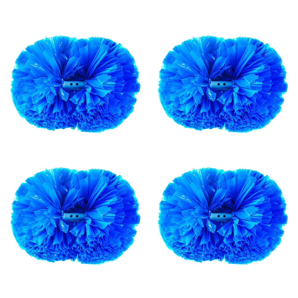 4Pcs Cheerleading Pom Poms PE Handcrafted Cheer Poms for Competitions ...