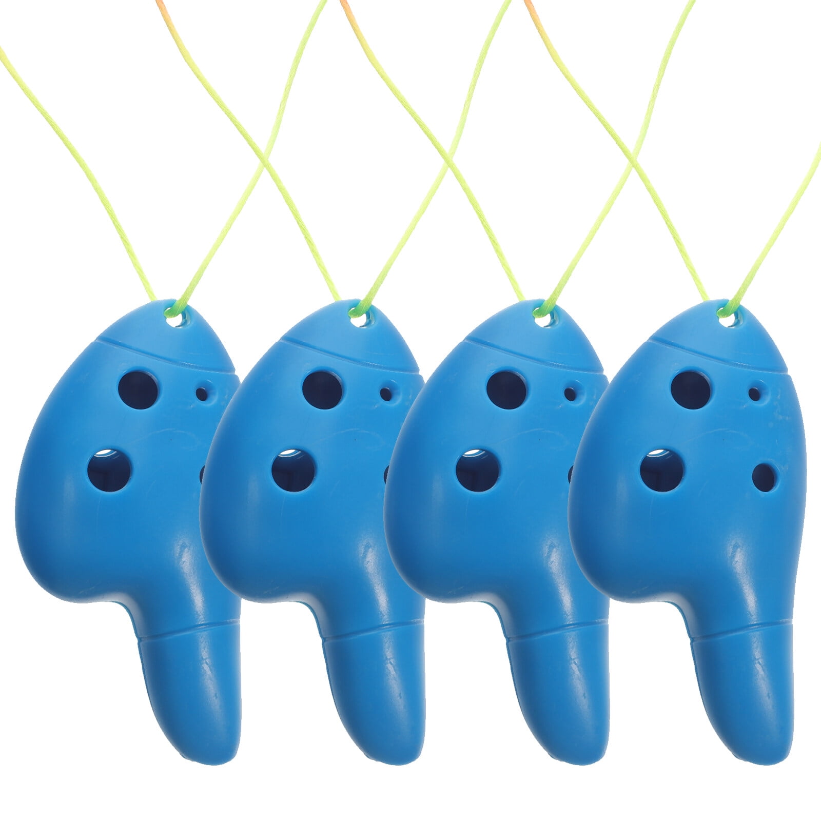 4Pcs Children Ocarina 6 Hole Plastic Ocarina Beginner Ocarina Musical ...