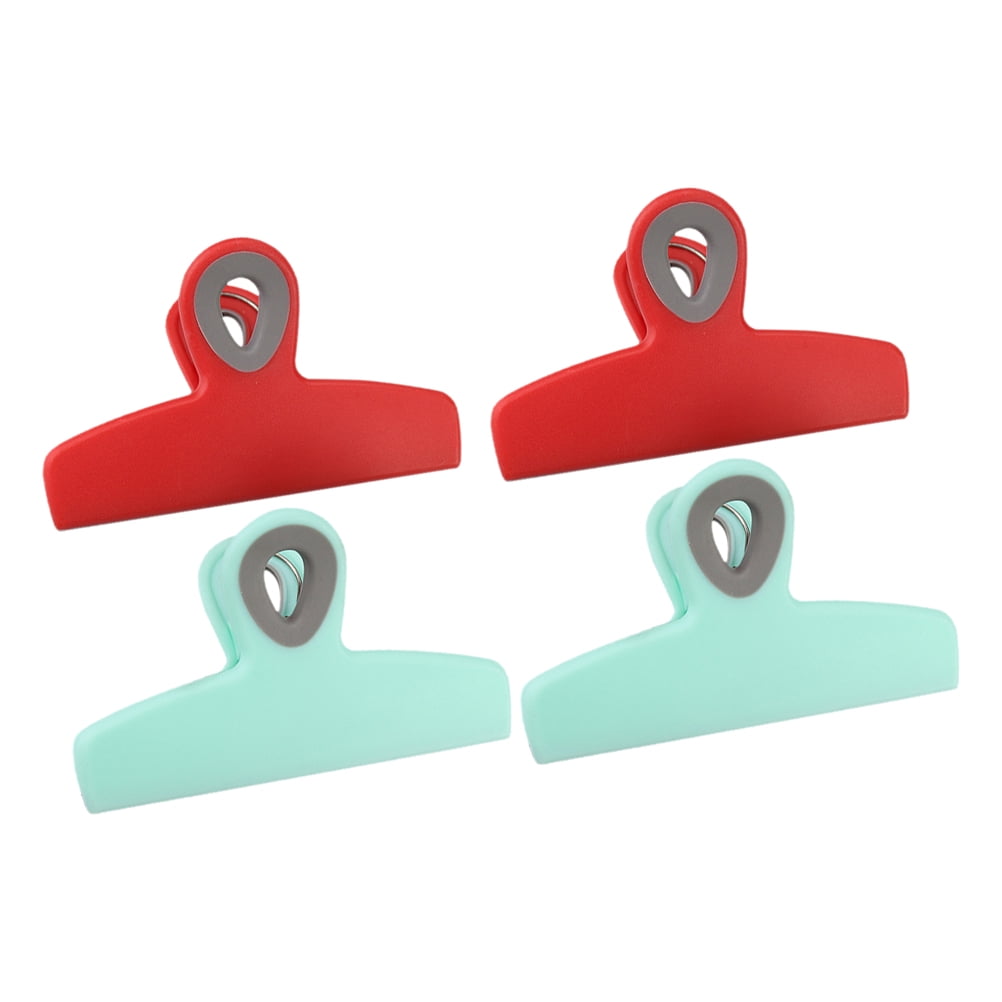 4Pcs Chip Bag Clips Heavy Duty Food Bag Clips Food Bag Clamp ...