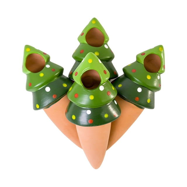 4Pcs Christmas Tree Plant Watering Spikes Self Watering Spikes ...