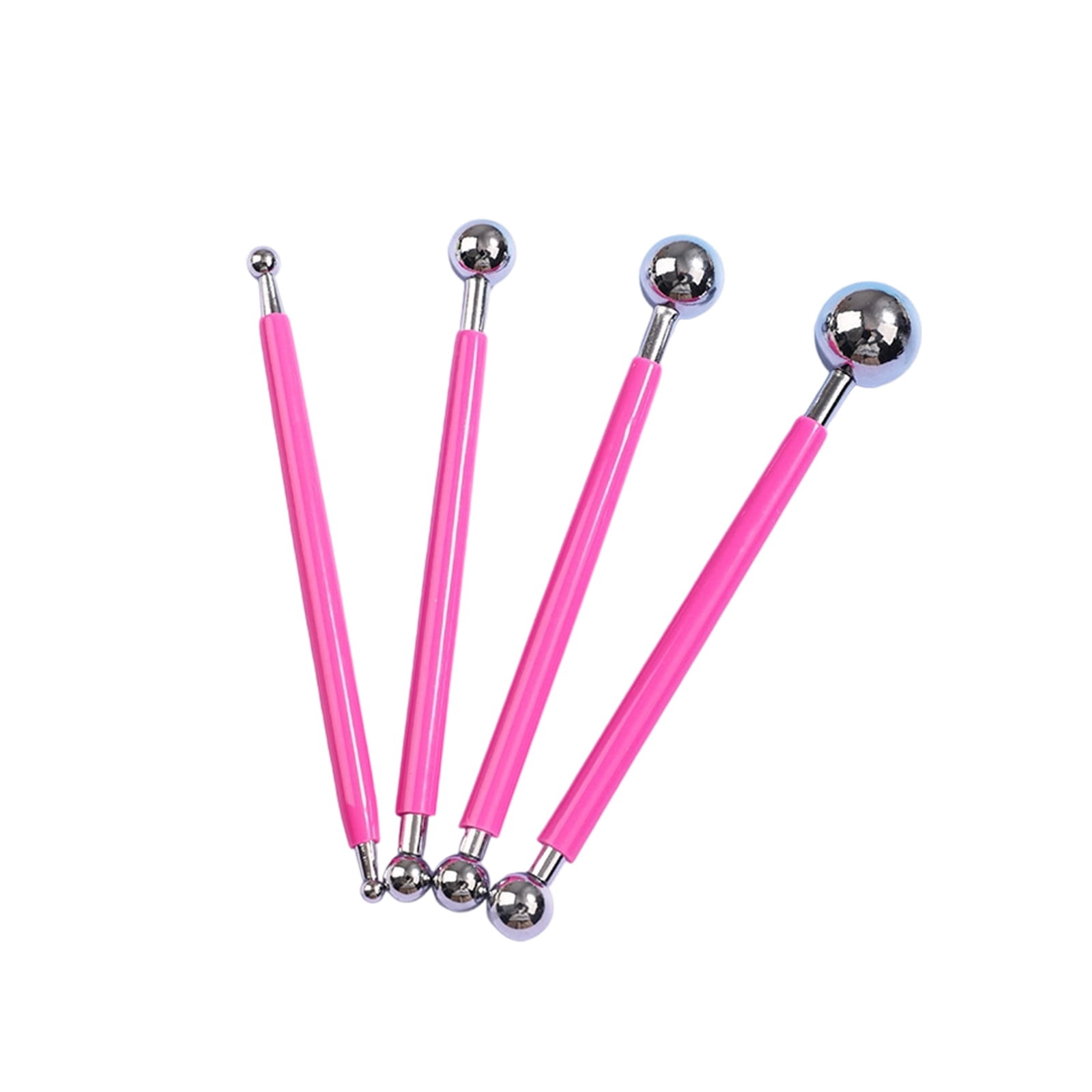 4Pcs Clay Dotting Pen and Texturing Tool Set Double Ended Ceramic ...
