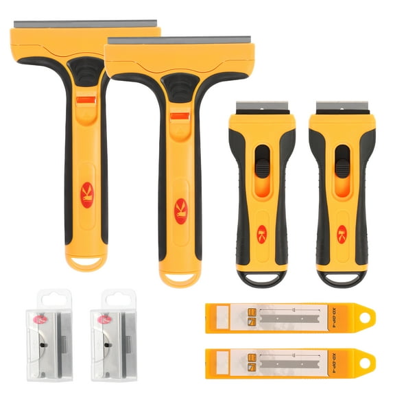 4Pcs Cleaning Scraper Tool Portable Paint Removing Scraper with 40 ...