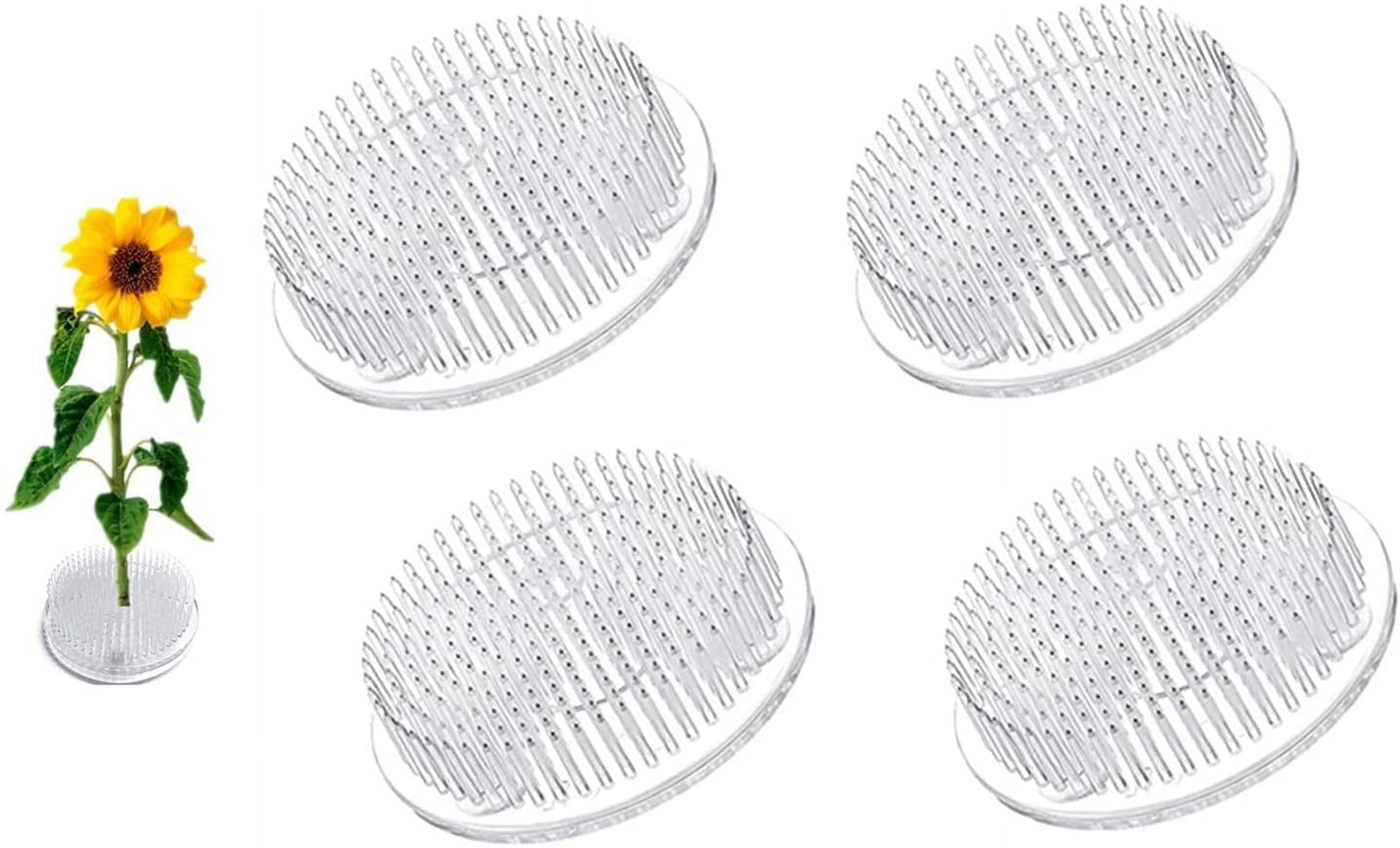 4Pcs Clear Flower Frog 70mm/2.76" Round Japanese Floral Frogs Plastic ...