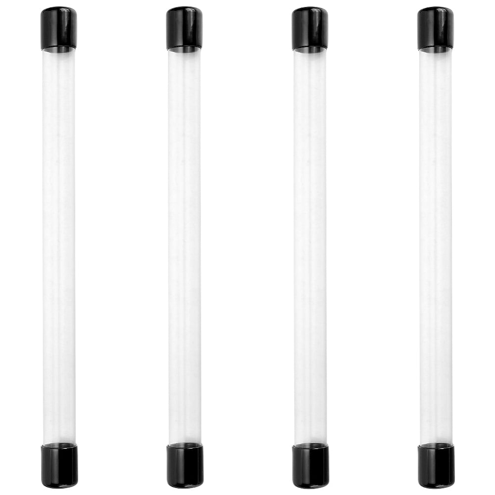 4Pcs Clear Storage Tube 21x300mm Length Clear Round Plastic Tubing ...
