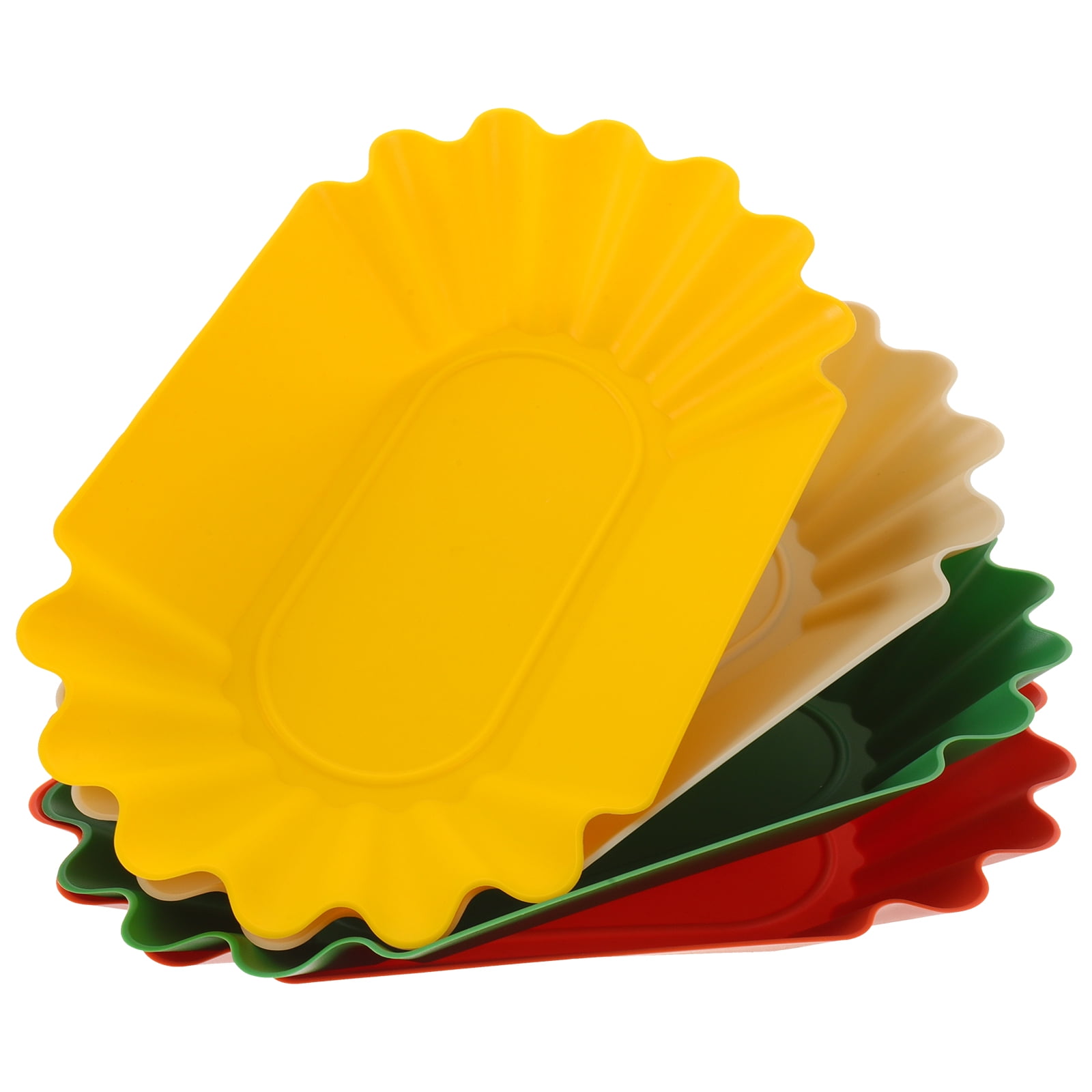4Pcs Coffee Beans Tray Restaurant Bean Plate Snack Measuring Plate Bean ...