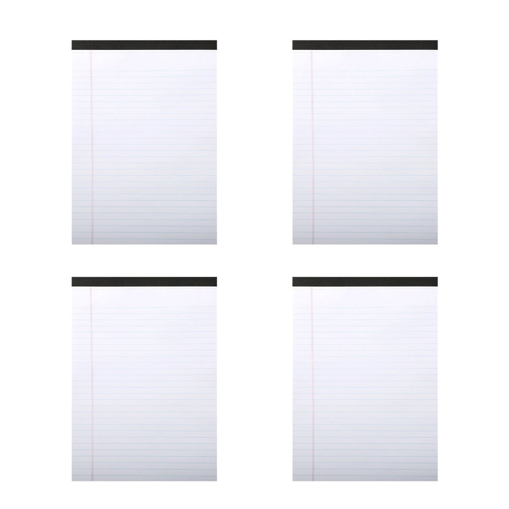4Pcs Colorful Notepads Lined 50Sheets Per Pad Letter Size Writing ...