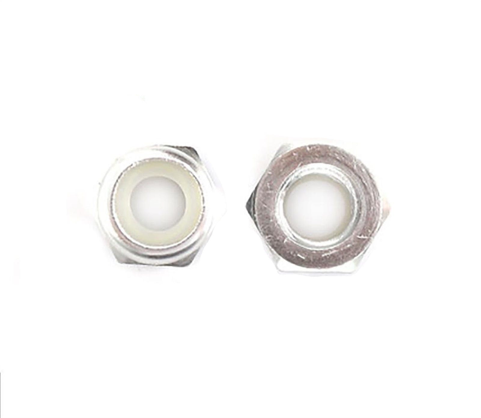 4Pcs Colourful Aluminum Alloy Nut M2 M3 M4 M5 Nylon Insert Lock Nut ...