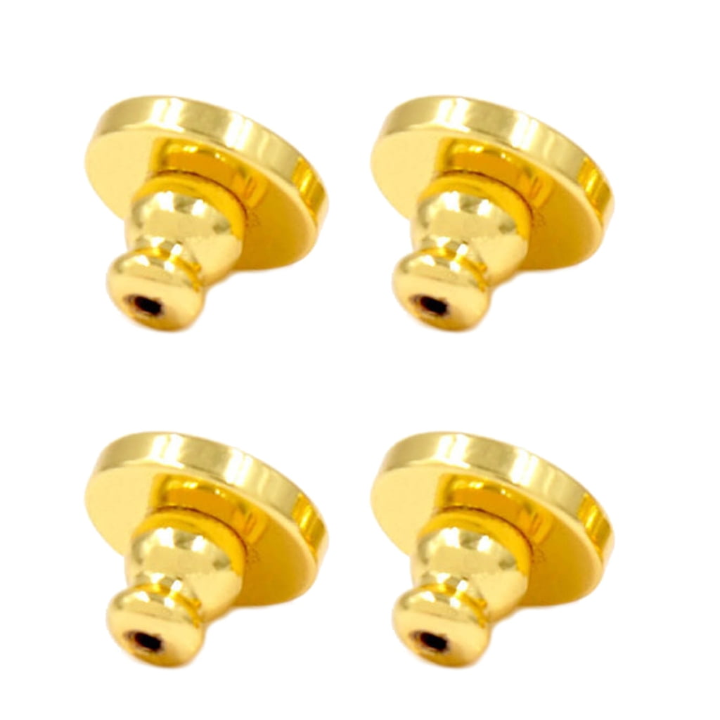 4Pcs Comfortable Earring Stoppers Secure Plugging Blocked Ear Backings ...