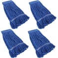 4Pcs Commercial String Mop Head, Loop-End Mop Head Replacement, Heavy ...