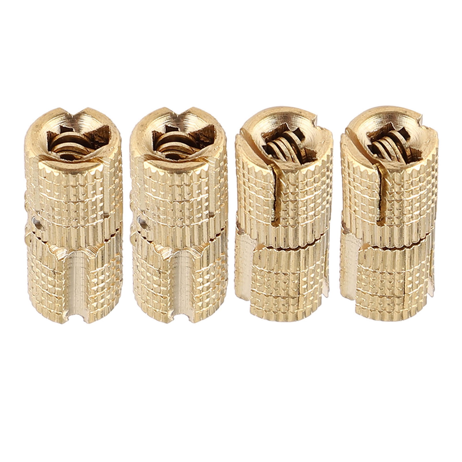 4Pcs Copper Brass Cabinet Gift Box Concealed Barrel Hinge 8mm 180 ...