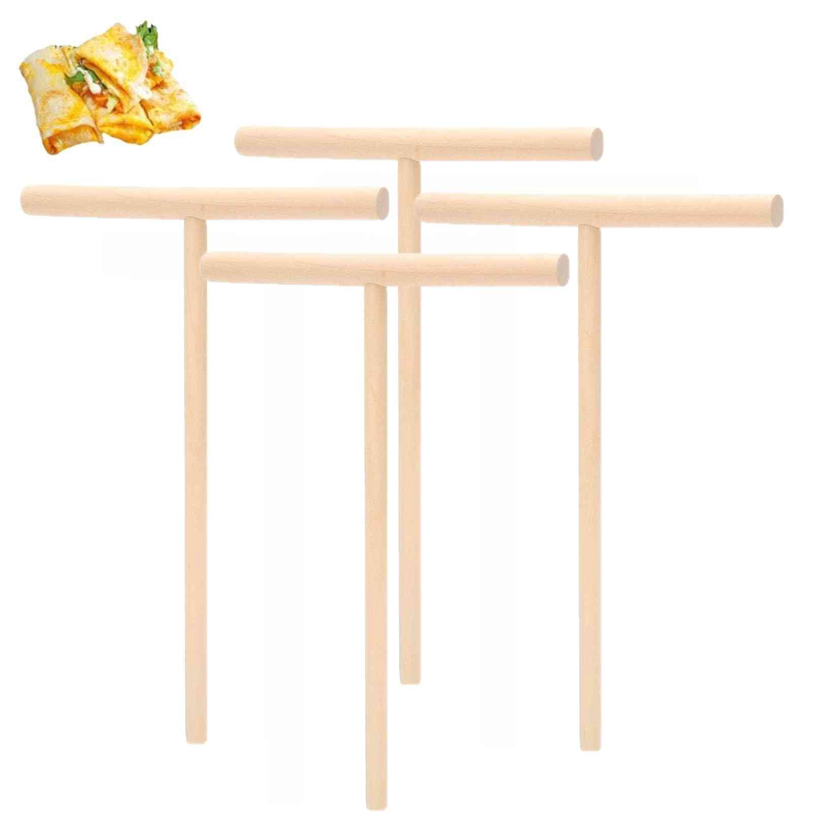4Pcs Crepe Pancake Batter Spreader, 4.7x6.3inch T-Shape Crepe Maker ...