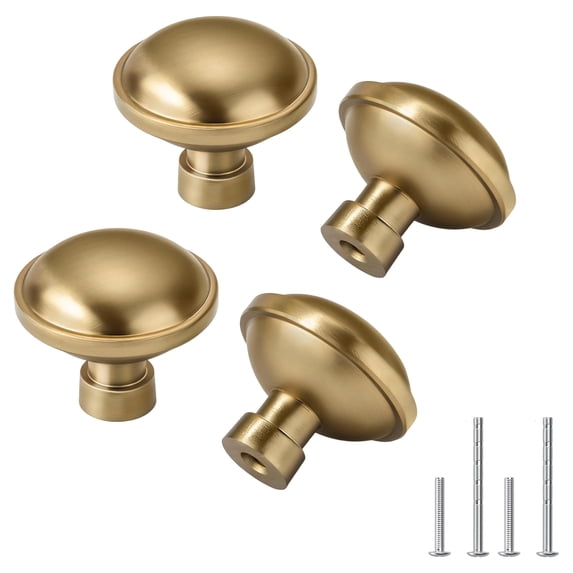 4Pcs Cupboard Door Knob Metal Alloy Cabinet Drawer Handle Cupboard ...