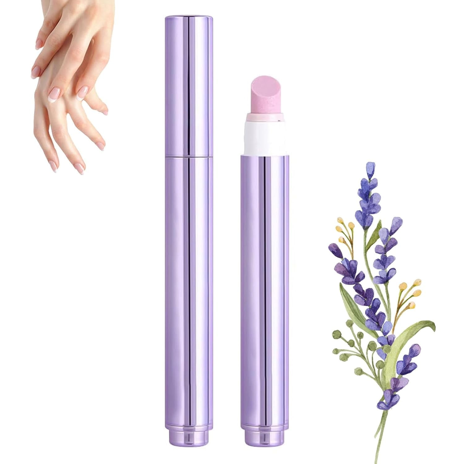4Pcs Cuticle Oil Pen Cuticle Pusher Nail Oil Pen with Ceramic Tip ...