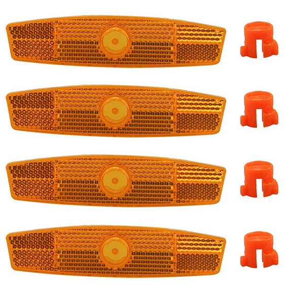 4Pcs Cyclings Highly Reflective Bikes Clip Bikes Wheel Reflectors Spoke ...