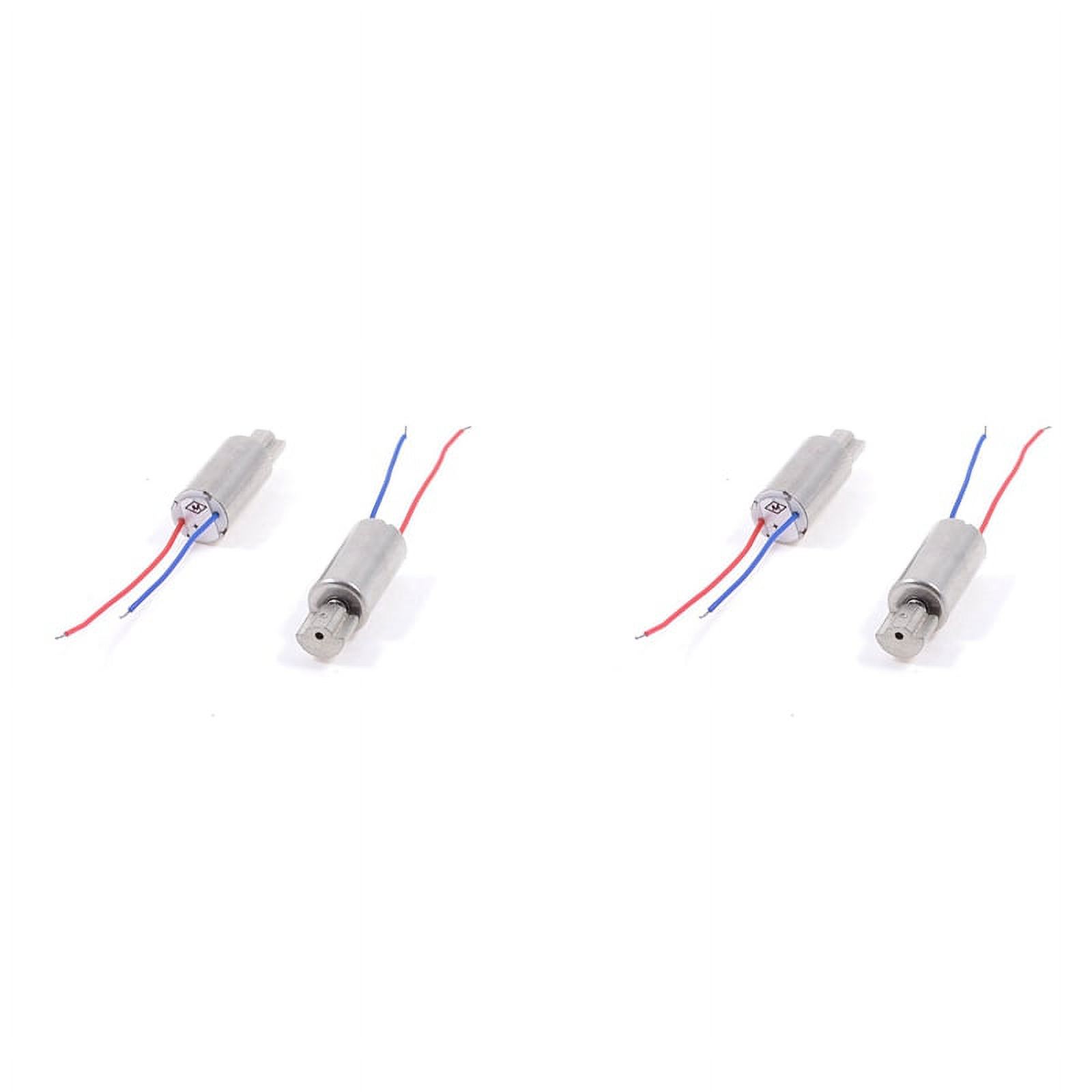 4Pcs DC 1.5V-3V 6mm x 12mm Mini Vibration Motor for Aircraft Toy ...