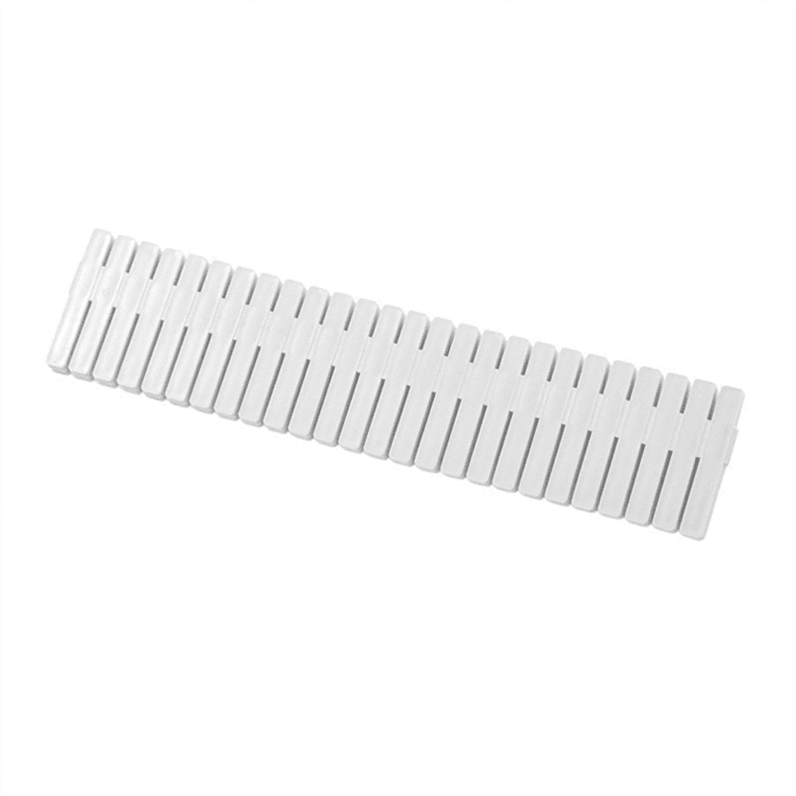 4Pcs DIY Plastic Drawer Grid Separator Divider Partition Storage ...