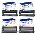 4Pcs DR221 Drum Replacement for Brother MFC-9340CDW 9330CDW HL-3152CDW ...