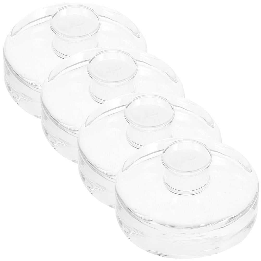 4pcs Daily Use Mason Jar Fermentation Lids Pickle Bottle Glass Weights