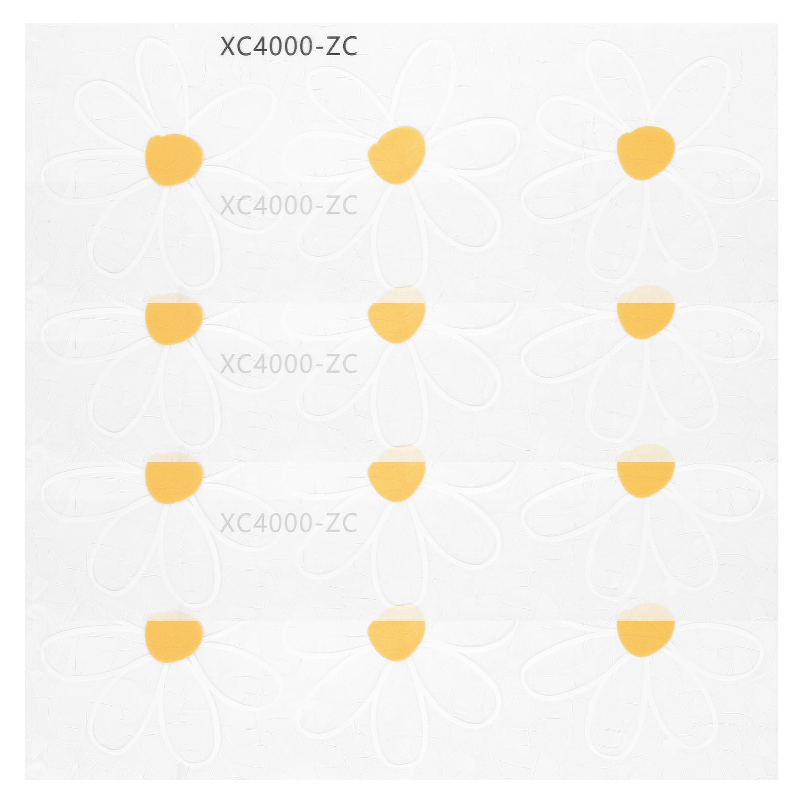 4Pcs Daisy Flower Sun Catcher Stickers Static Cling Flowers Suncatchers ...