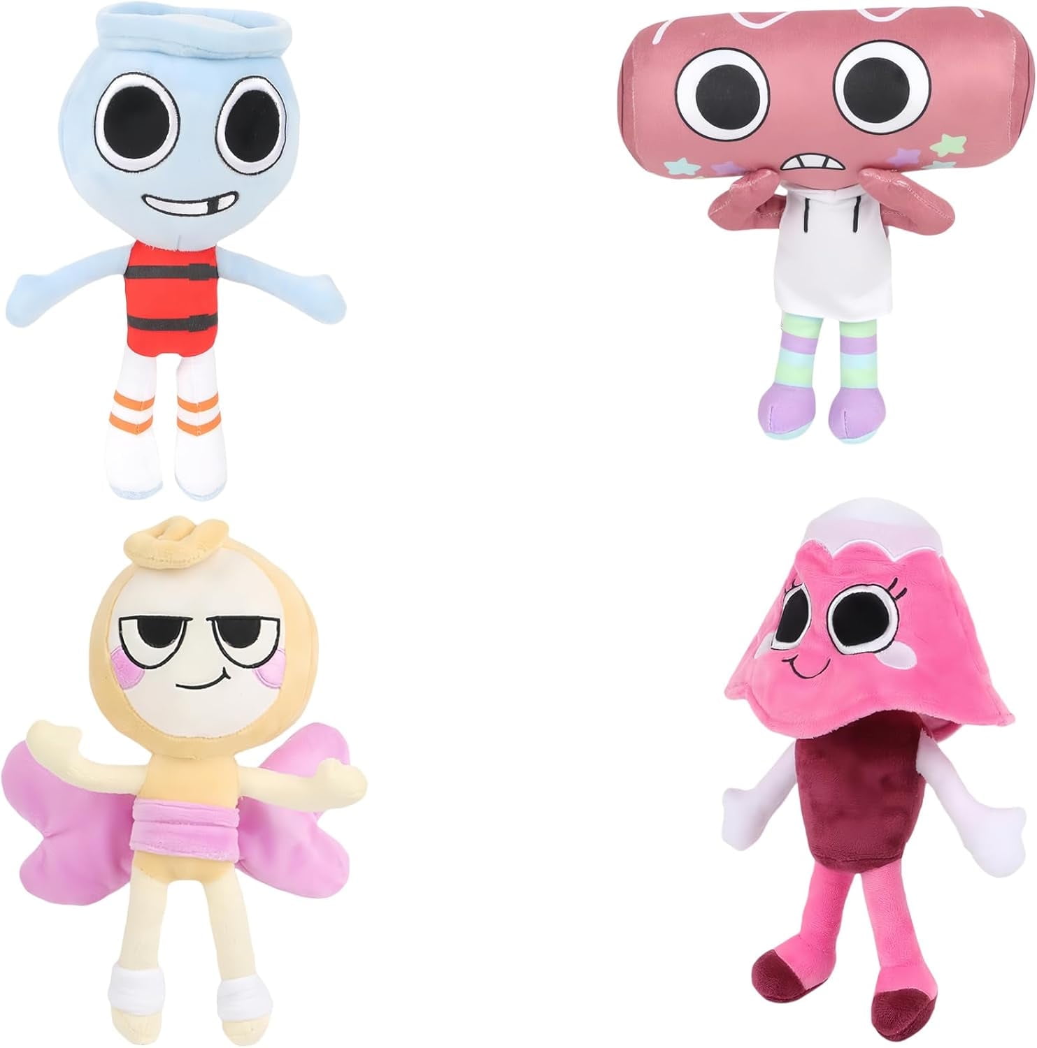 4Pcs Dandy's World Plush Toys, Soft & Huggable Dandy's World Plush ...