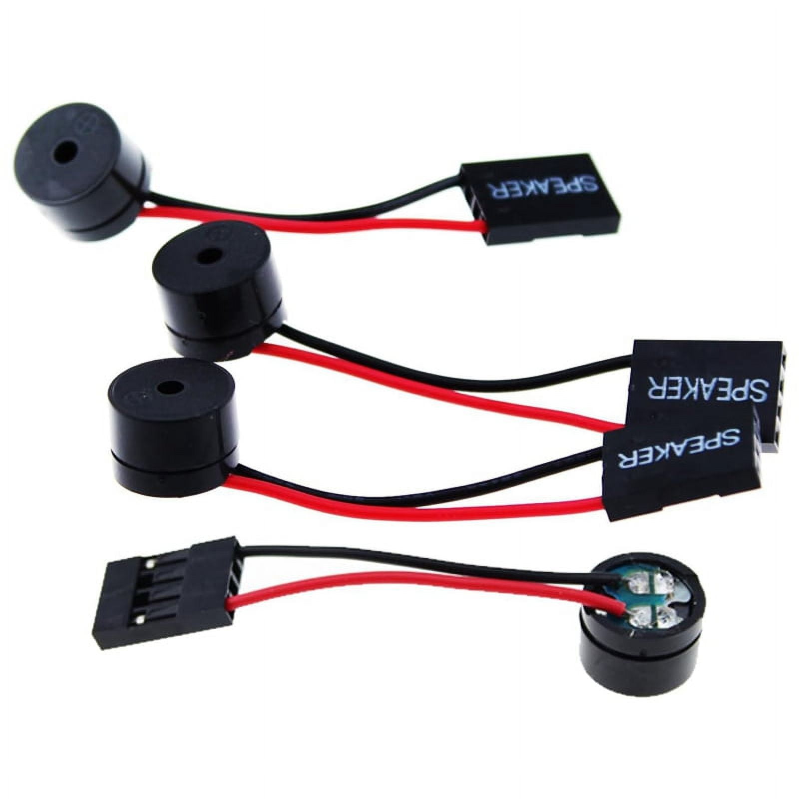 4pcs Desktop Computer Motherboard Cpu Internal Speaker Buzzer Beeper For Connecting The Front