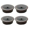 4Pcs Desktop Wire Hole Cover Computer Grommet Line Box Desk Table Cable ...