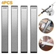 4Pcs Diamond Sharpening Stone Set 400 600 1000 3000Grit Knife Chisel ...