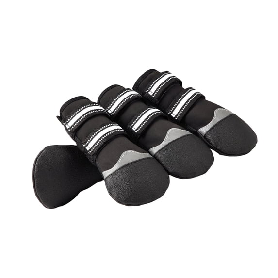 4Pcs Dog Shoes Feet Covers Protective Dogs Shoes Booties with ...