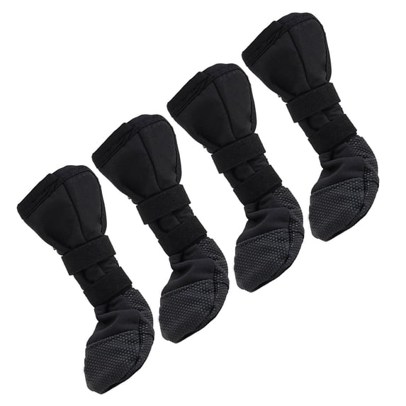 4Pcs Dog Socks Feet Covers Protective Dogs Shoes Booties with ...
