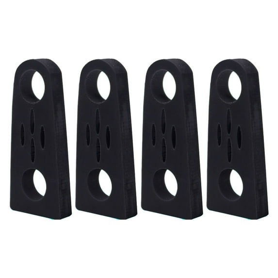 4Pcs Door Lock Sound Deadener Dampers Soundproofing Quiet Buffer Car ...