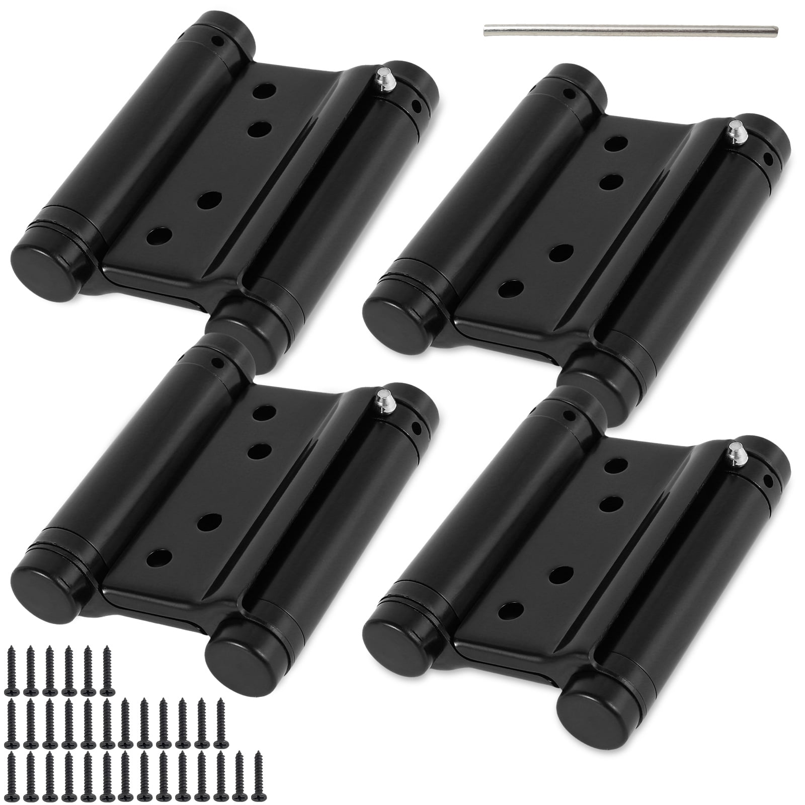 4Pcs Double Action Spring Hinges Heavy Duty Stainless Steel Swinging ...