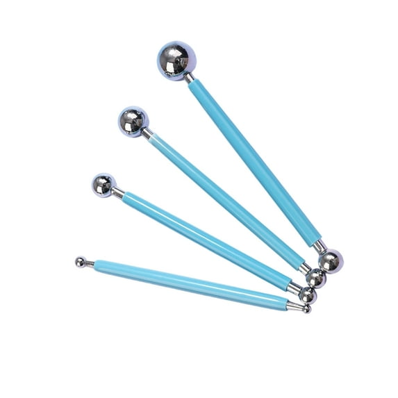 4Pcs Double Head Clay Dotting Pen Double Ended Pottery Clay Modelling ...