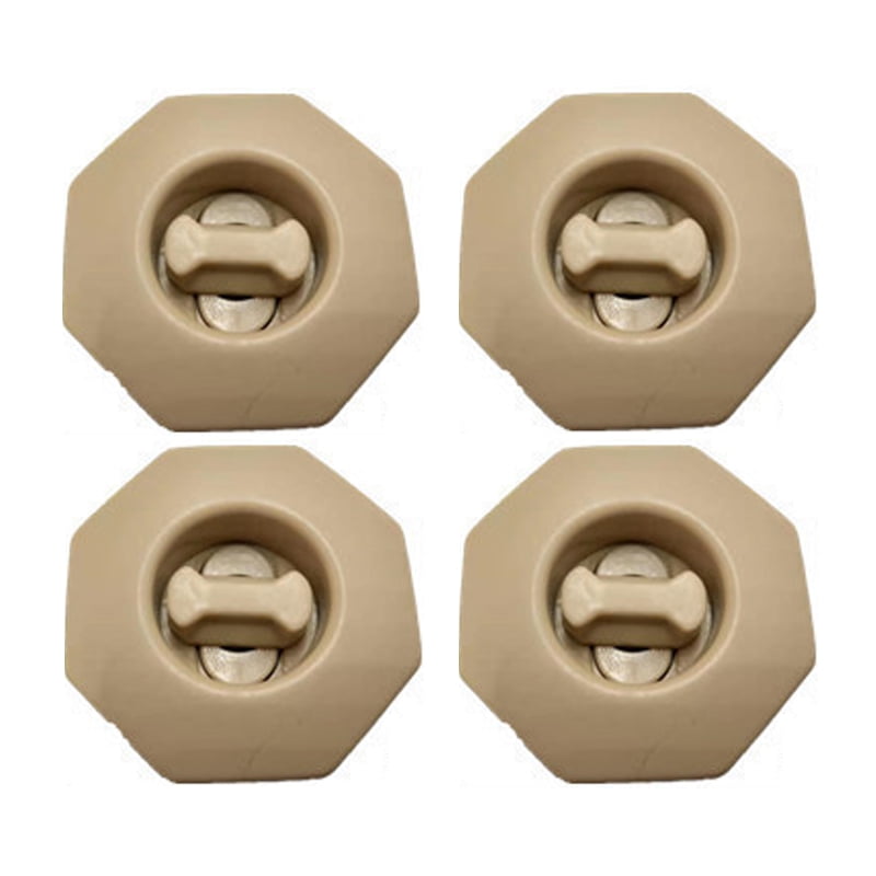 4Pcs Double Layer Detachable Floor Mat Anti-Slip Clips Sleeves ...