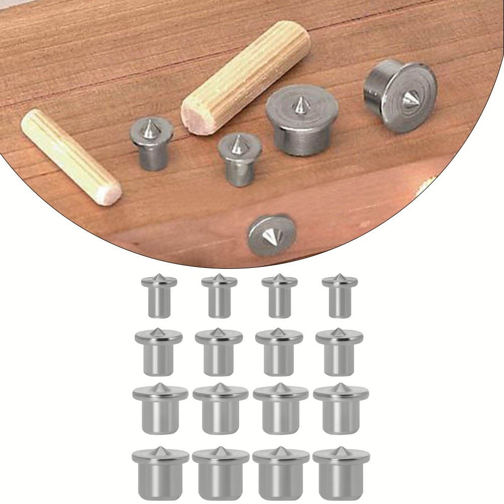4Pcs Dowel Centre Point Pin Set Wood Timber Marker Hole Tenon Center ...