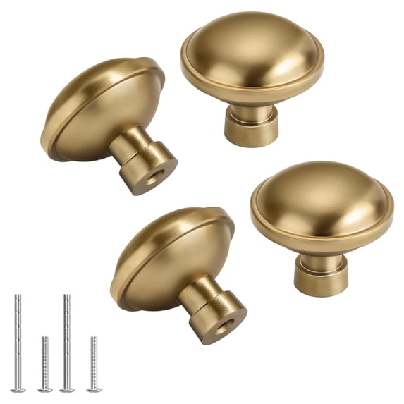 4Pcs Drawer Pulls Metal Alloy Dressers Knob Cupboard Handle Modern ...