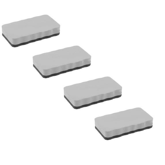 4Pcs!! Dreamyjuly Whiteboard Erasers, Magnetic Dry Erase Erasers, White ...