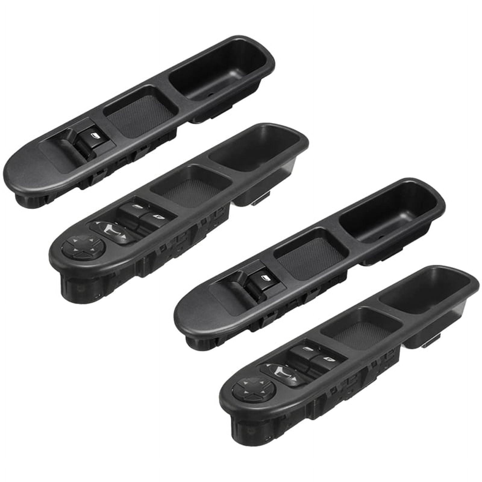 4Pcs Driver Side + Passenger Side Electric Power Window Control Switch ...