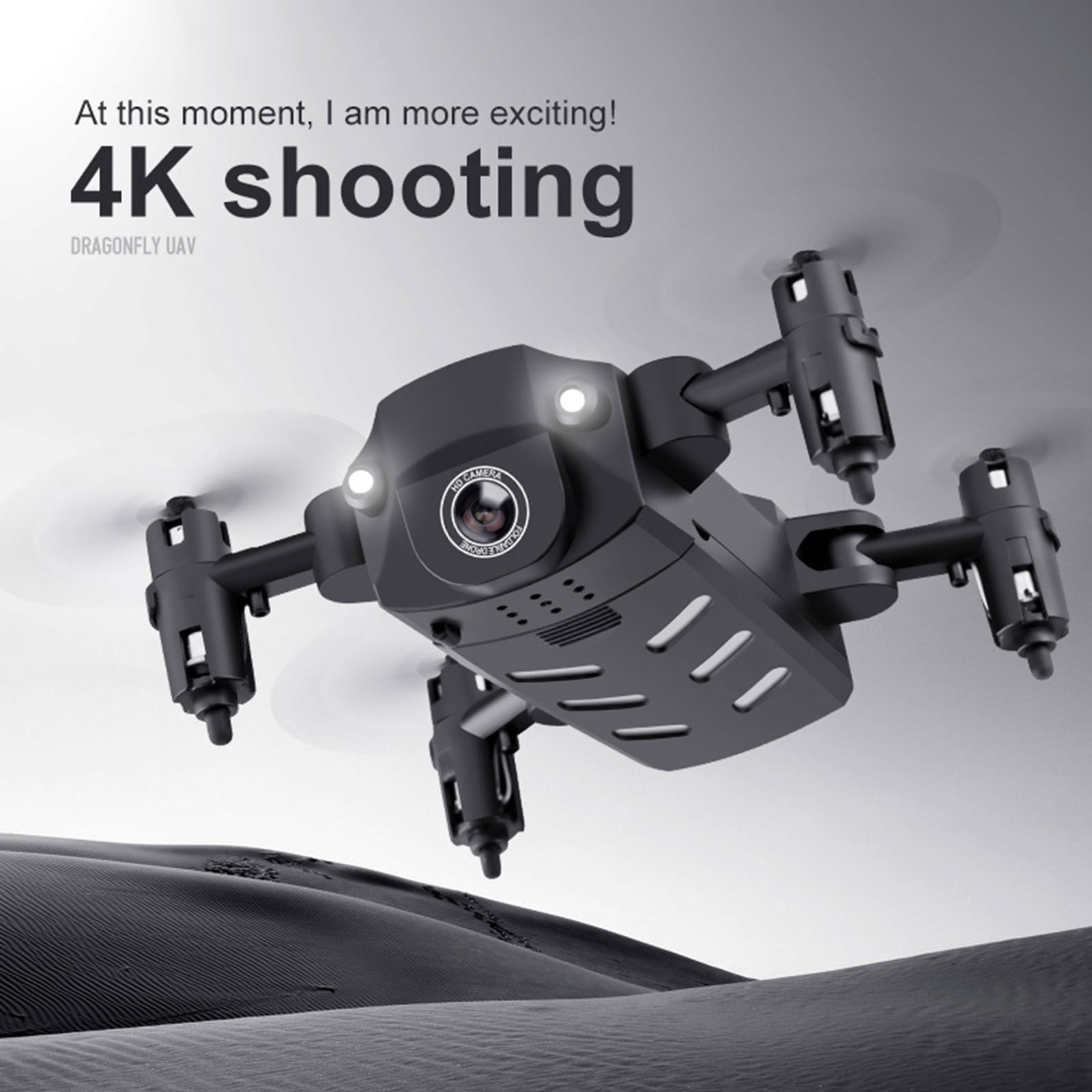4Pcs Drone under $5! Yrmaups Foldable Mini Drone with Camera, 4K HD FPV ...