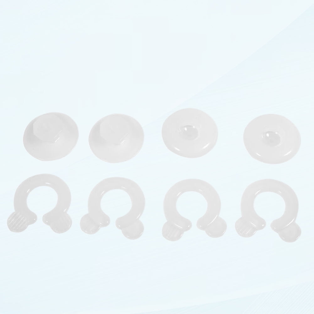 4Pcs Duvet Comforter Clips, Plastic Quilt Cover Trims, Donut Button ...