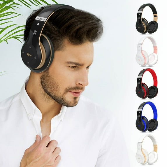 4Pcs Over Ear Bluetooth Headphones Yannianjz Headworn Bluetooth ...