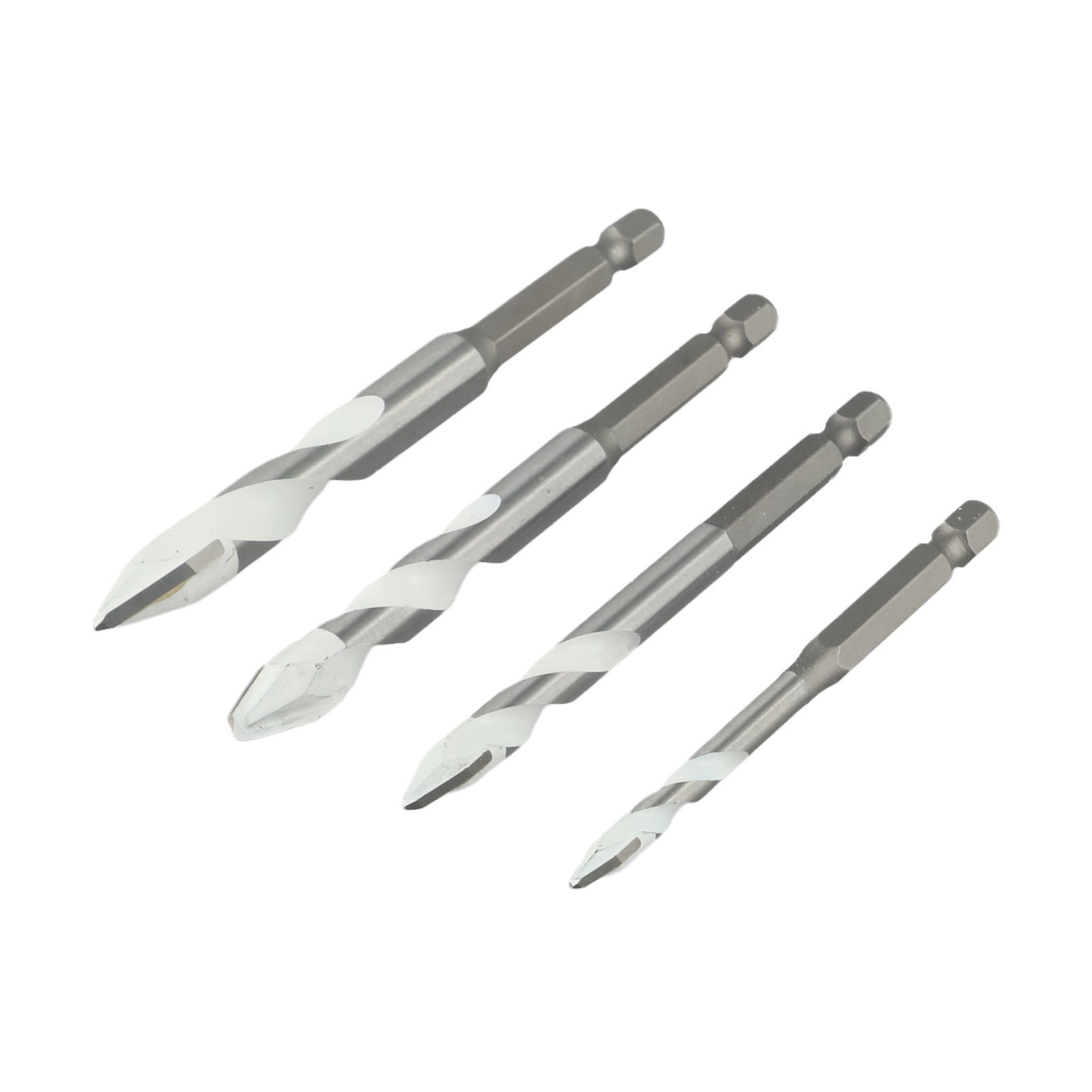 4pcs Eccentric Drill Drilling Glass Tile Punching Rock Slab Triangle ...