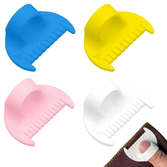 4Pcs Edge Stitch Lock & Sewing Gauge, 3mm/4mm Edge Sewing Lockranding ...