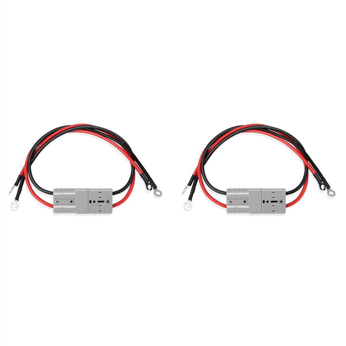 4Pcs Electric Forklift Charging Plug Cable with O Ring Battery Connect ...