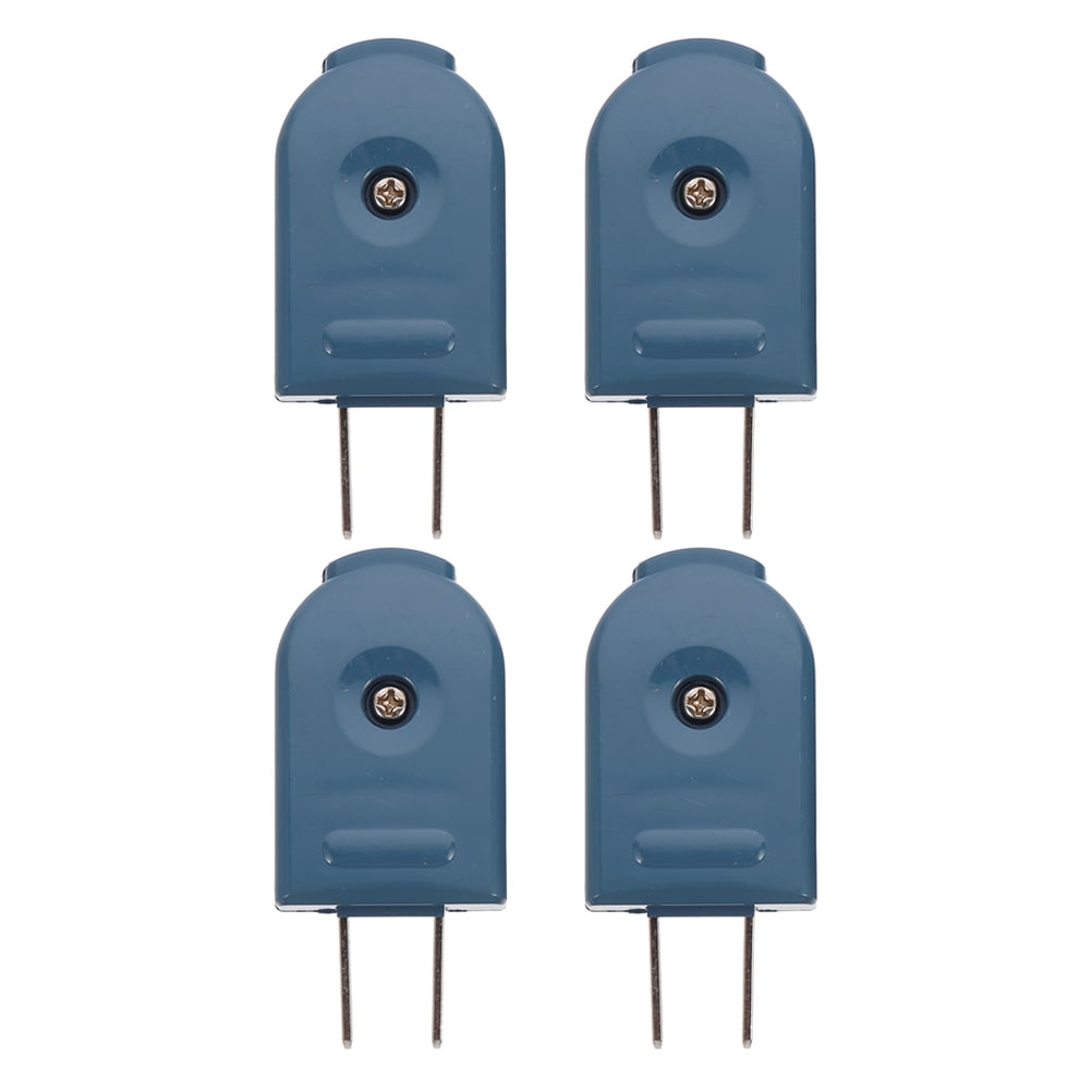 4Pcs Electric Plug Convenient 2 Prong Plug Extension Cord Plug ...