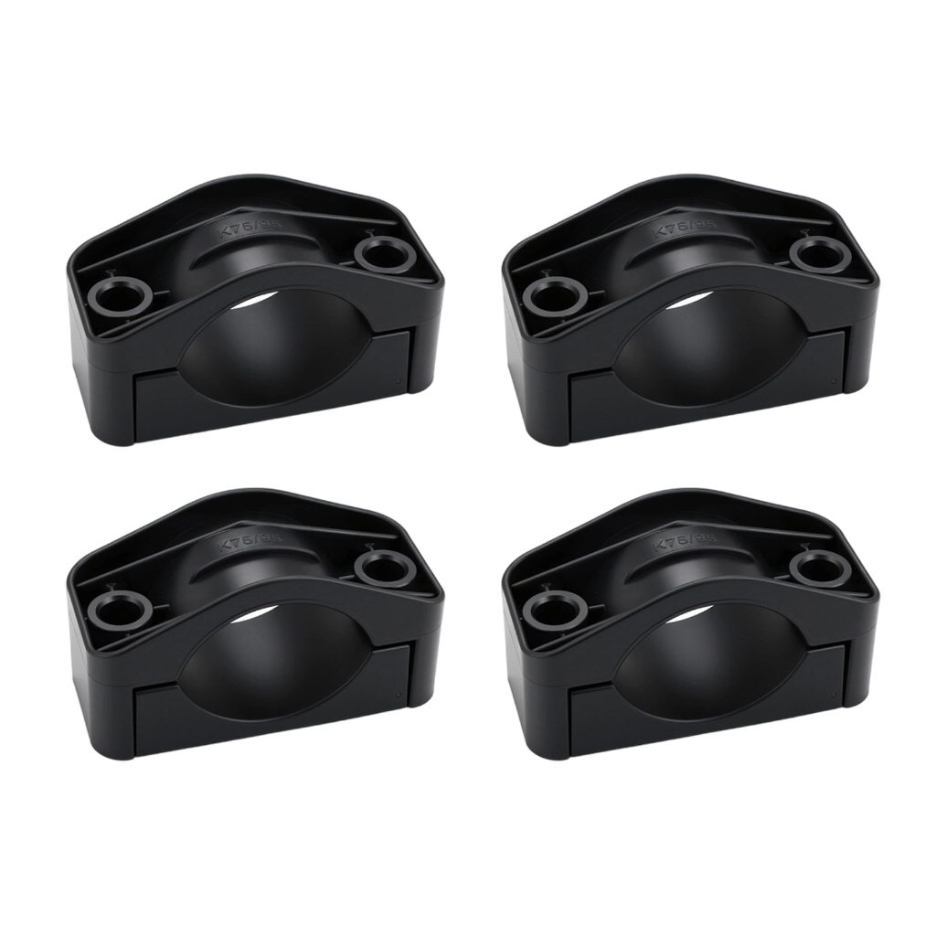 4Pcs Electrical Wire Clamps Nylon Grippers Fixation Cable Clamps Single ...