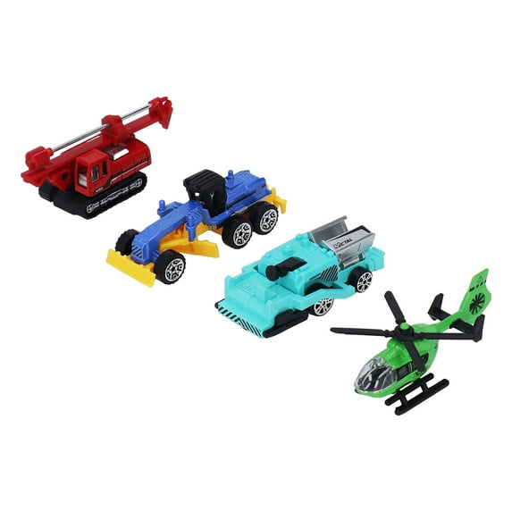 4Pcs Engineering Car Toy Set, Mini Construction Engineering Vehicle for ...