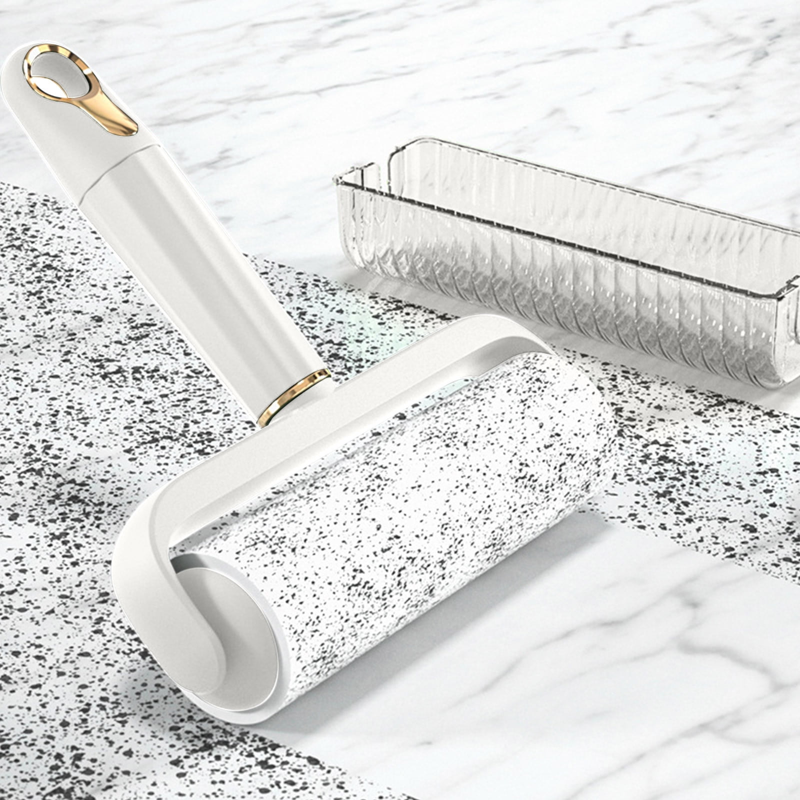 4Pcs Extra Wide Sticker Roller Pet Hair Pickup Extra Sticky Large Lint ...