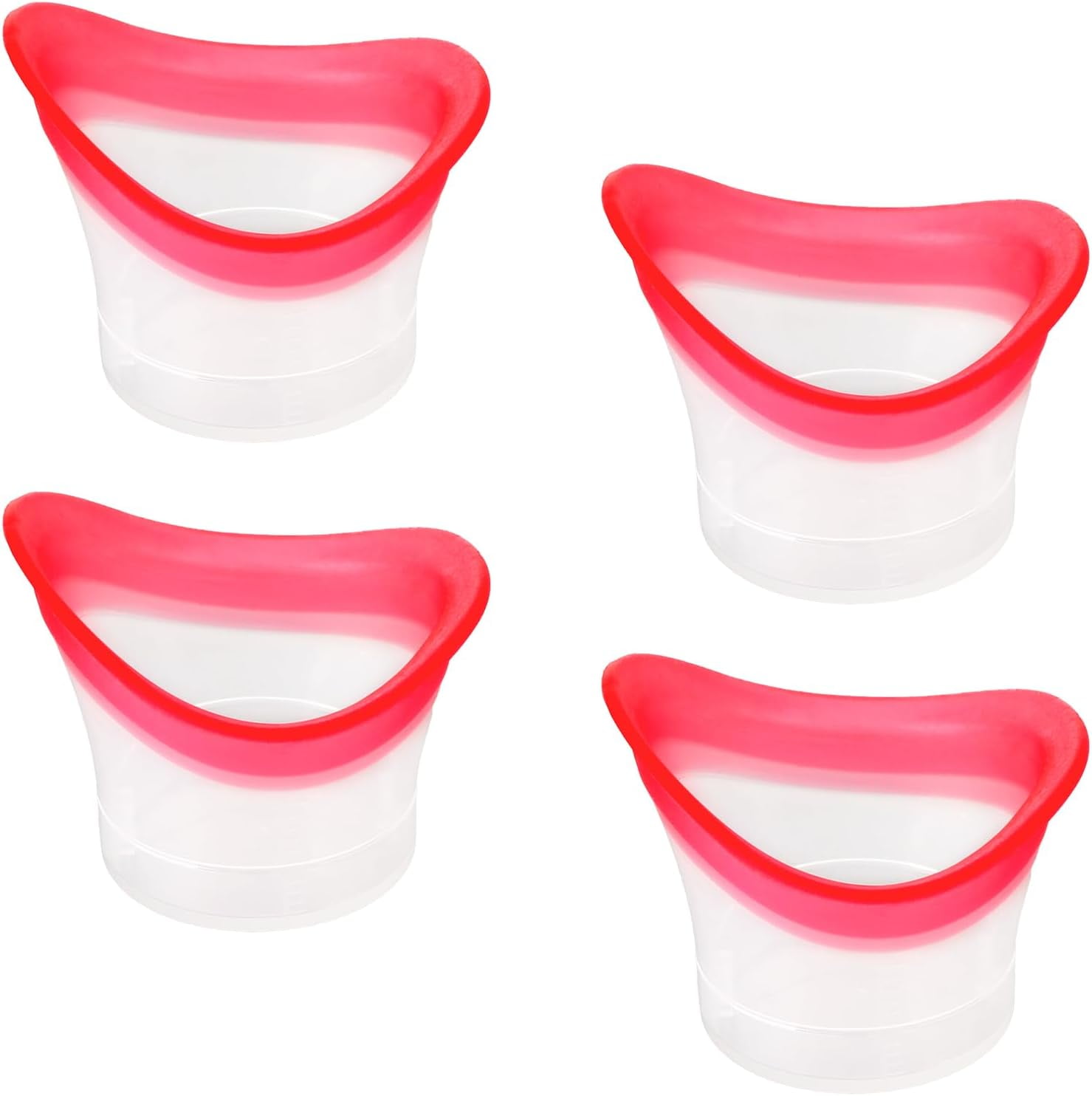 4Pcs Eye Wash Cup Eye Wash Bath Kit Silicone Eye Cleaning Cup for Eye ...